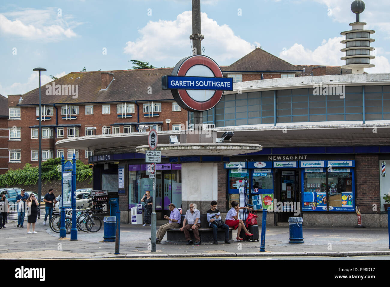 Southgate station hi-res stock photography and images - Alamy