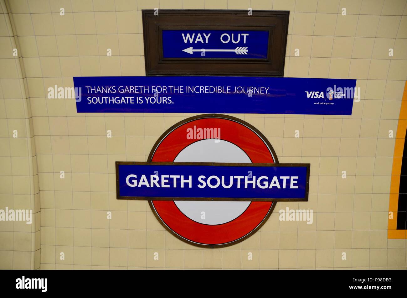 Gareth southgate station hi-res stock photography and images - Alamy