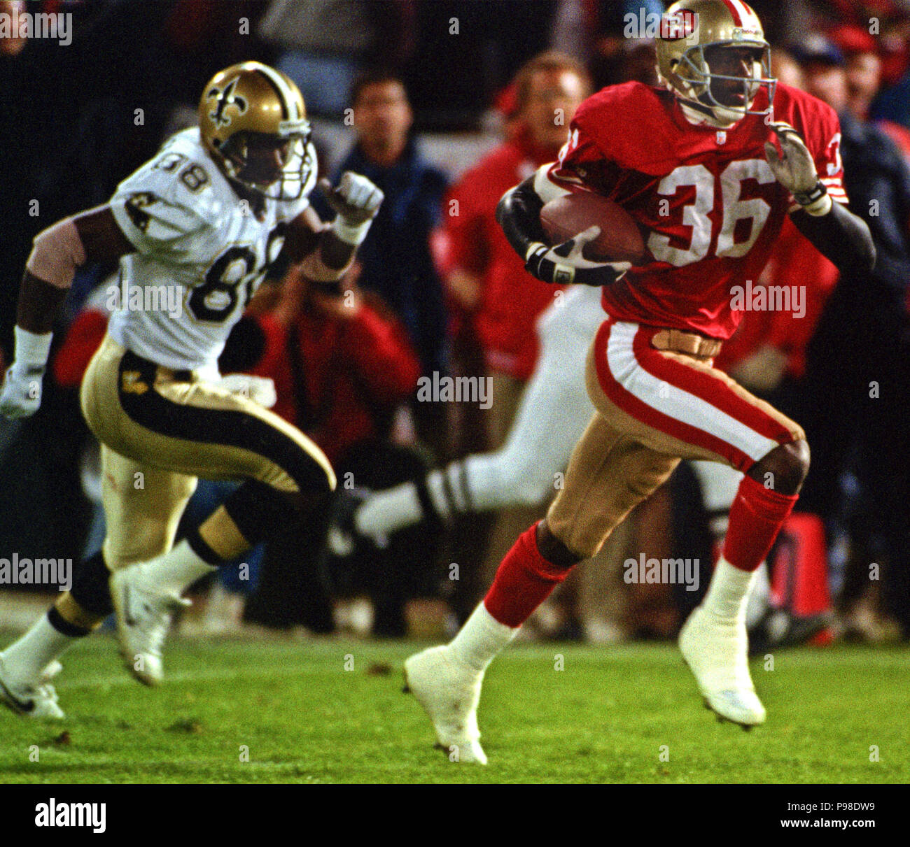 San Francisco, California, USA. 22nd Nov, 1993. San Francisco 49ers vs ...