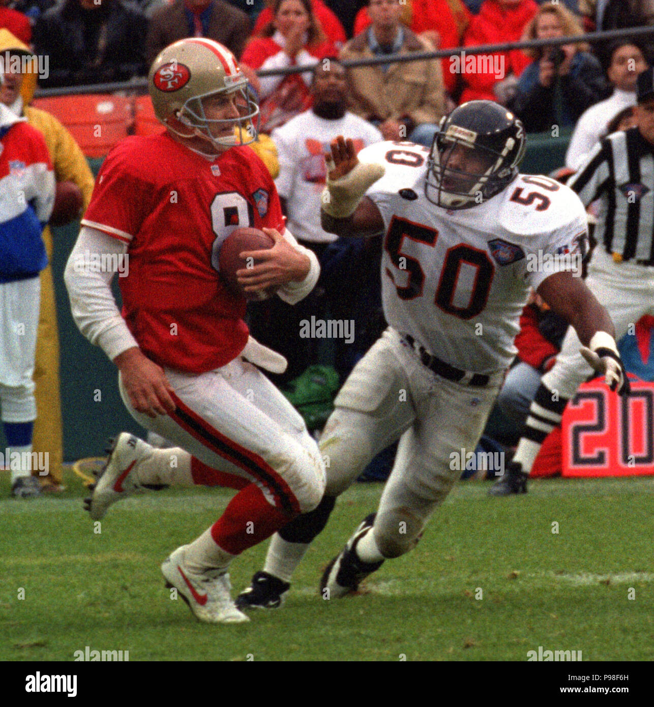 San Francisco, California, USA. 4th Dec, 1994. San Francisco 49ers vs ...