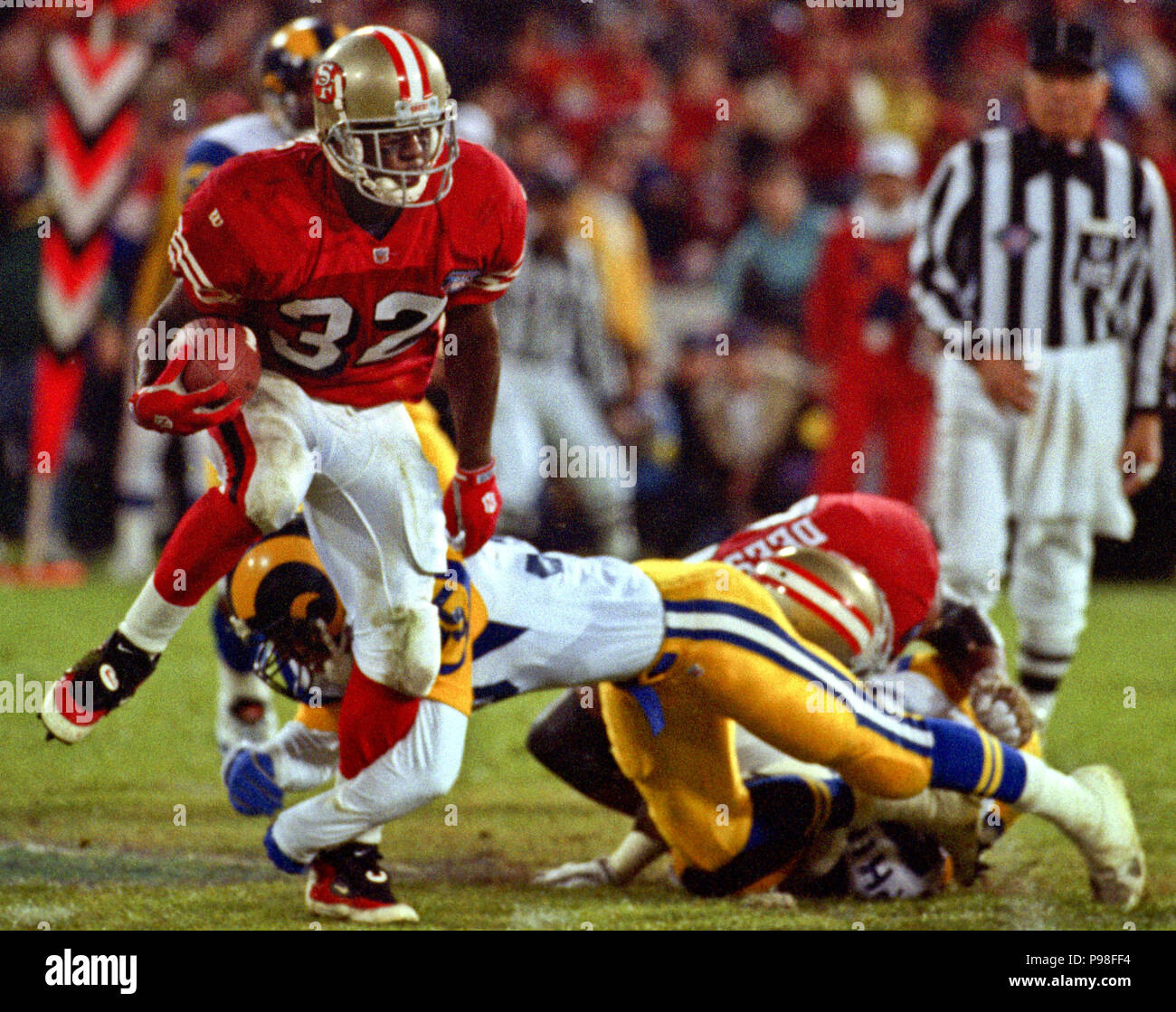 San Francisco, California, USA. 20th Nov, 1994. San Francisco 49ers vs ...