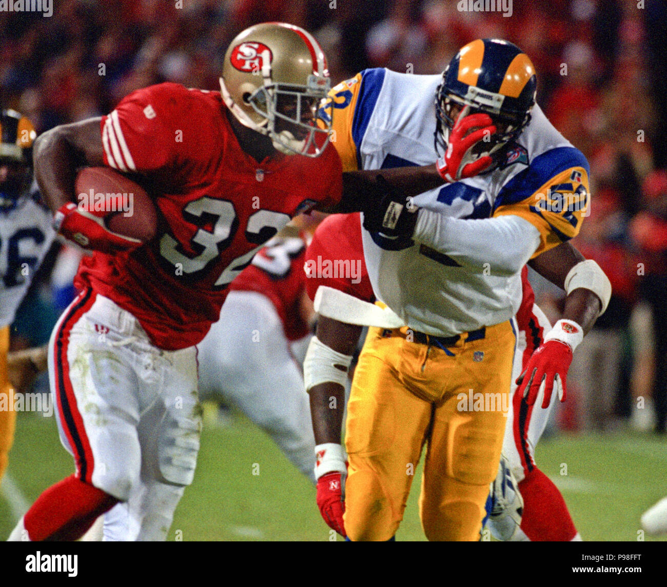 San Francisco, California, USA. 20th Nov, 1994. San Francisco 49ers vs ...