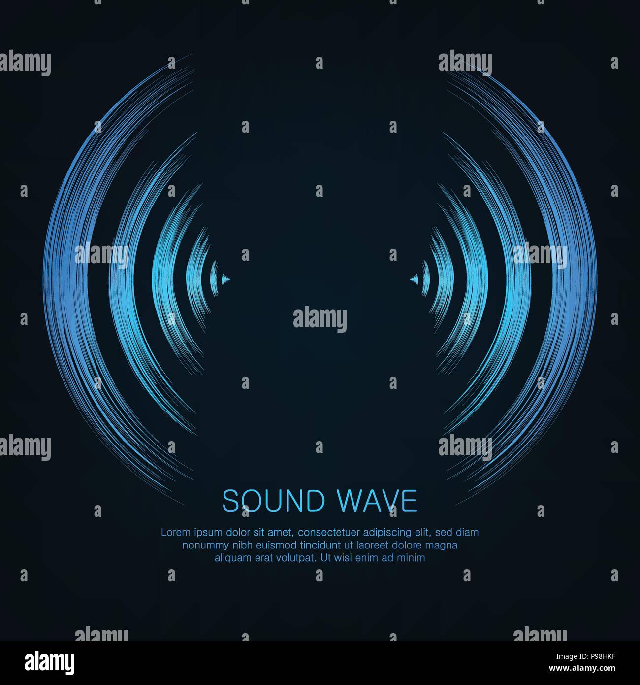 Abstract digital equalizer,Creative design sound wave pattern element background Stock Vector ...