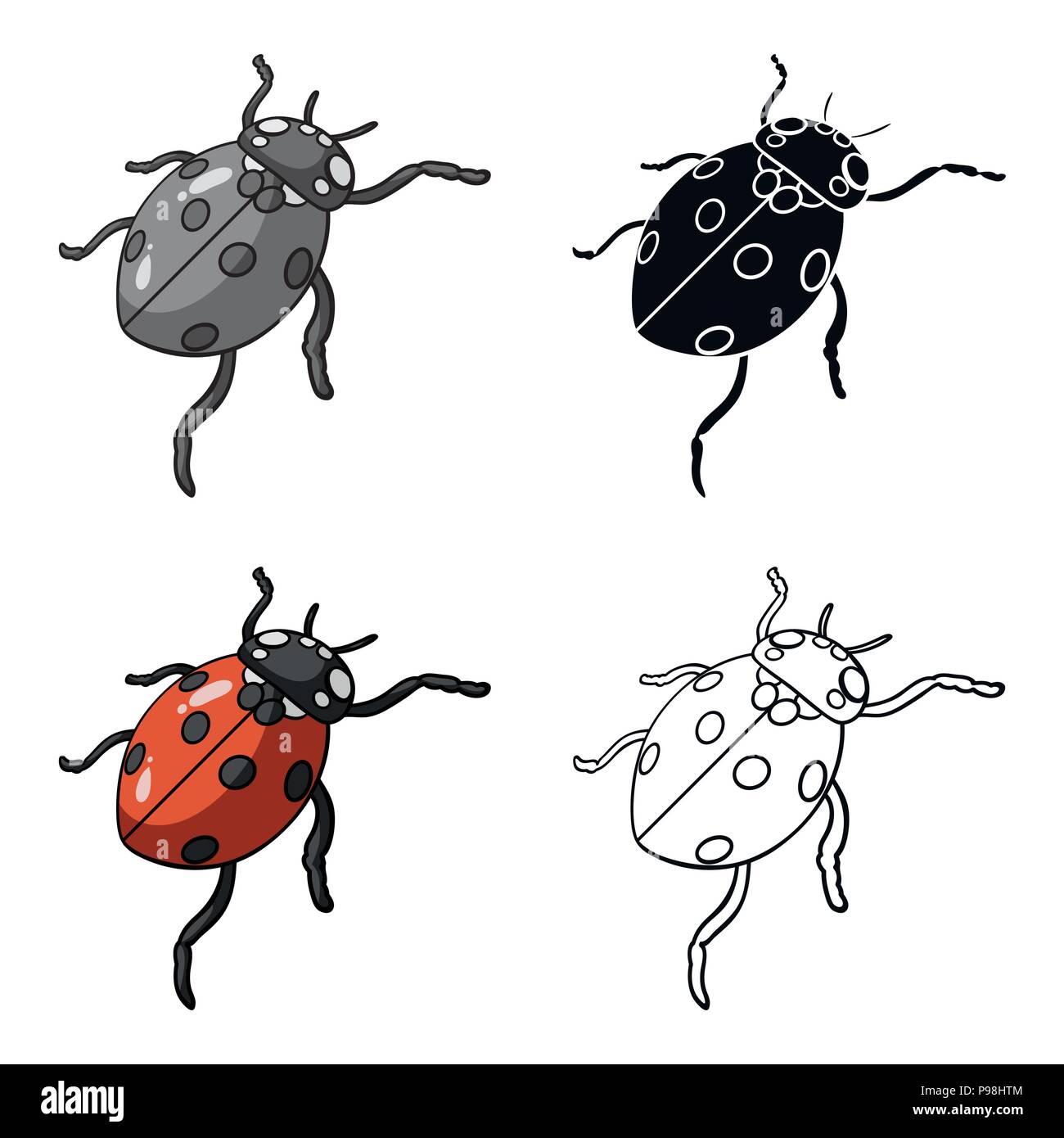 animal,arthropod,beetle,cartoon,coleoptera,icon,illustration,insect ...