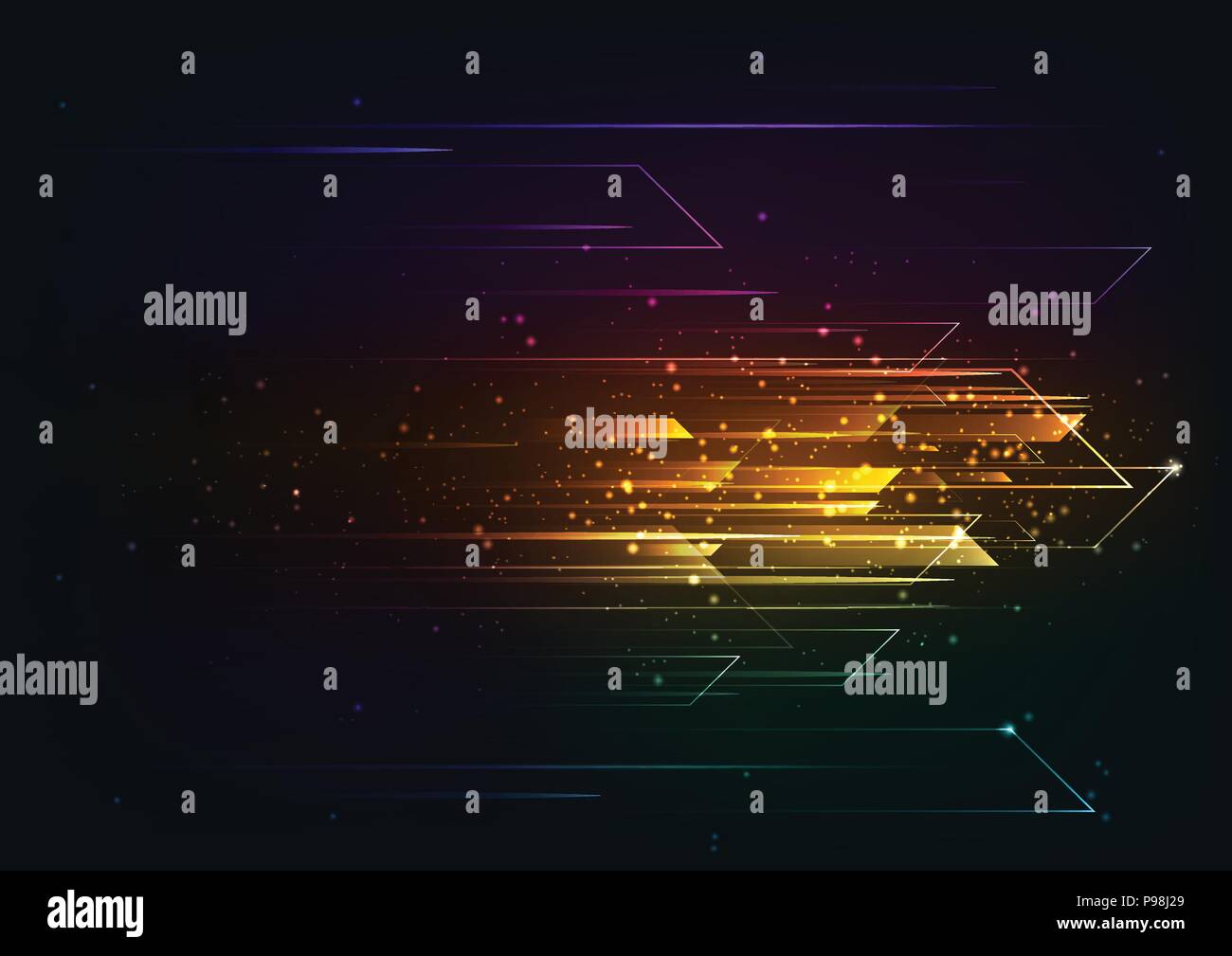 High speed. Hi-tech. Abstract technology background concept.Speed ...