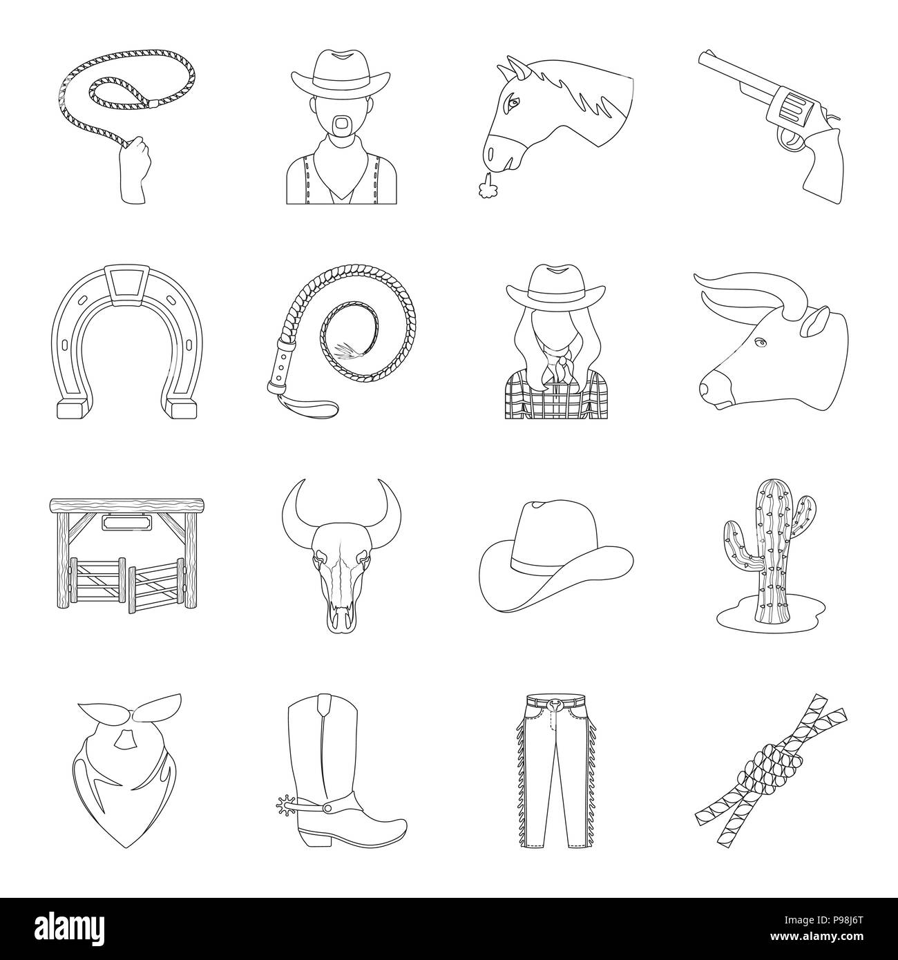 accessory,art,bandana,boots,bull,cactus,collection,competition,cowboy ...