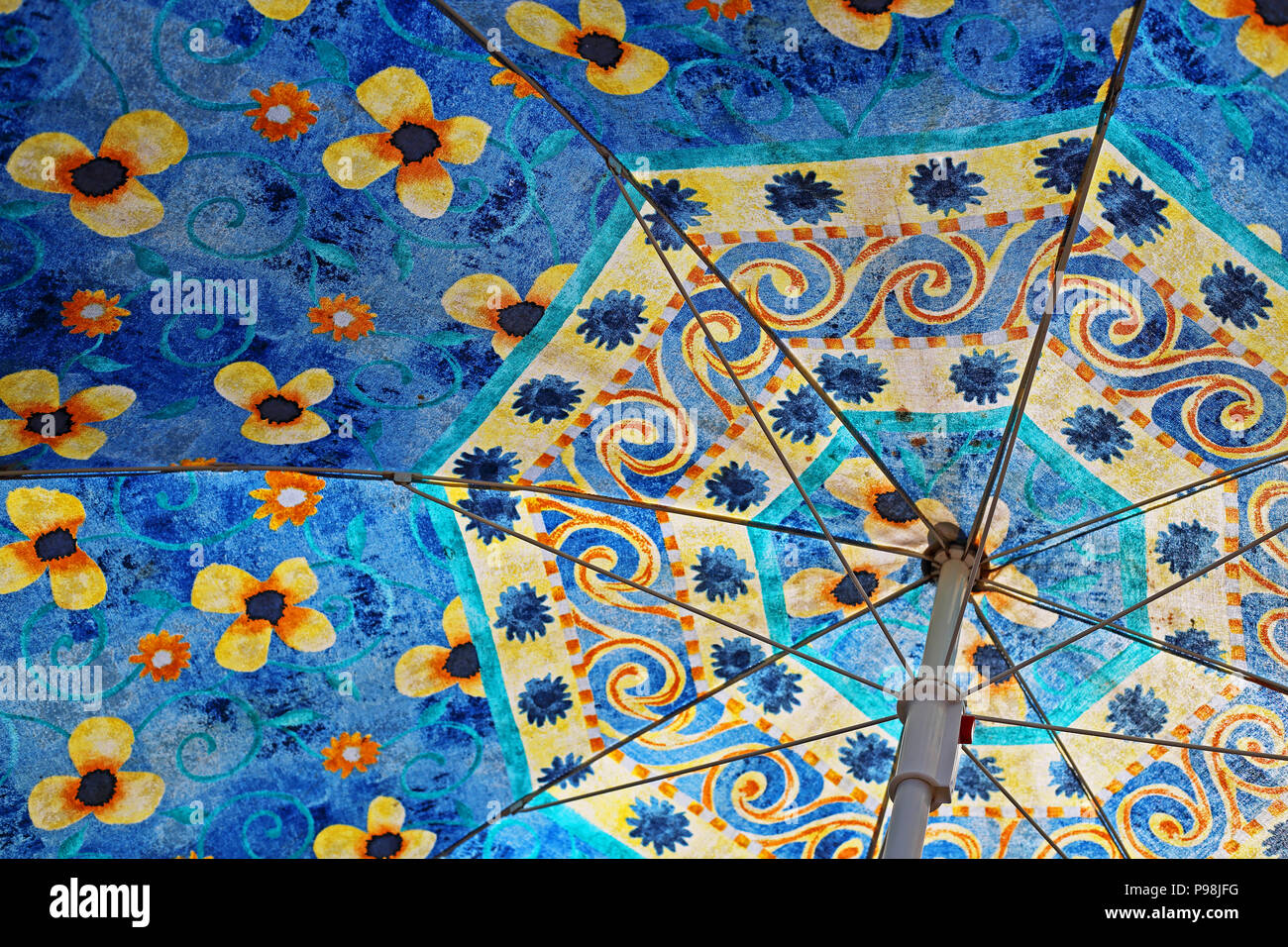 Garden parasol pole hi-res stock photography and images - Alamy