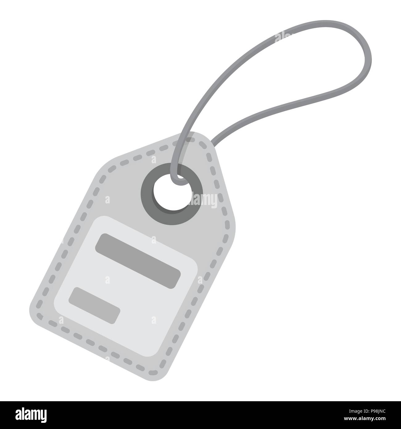 Label icon in monochrome style isolated on white background. E-commerce ...