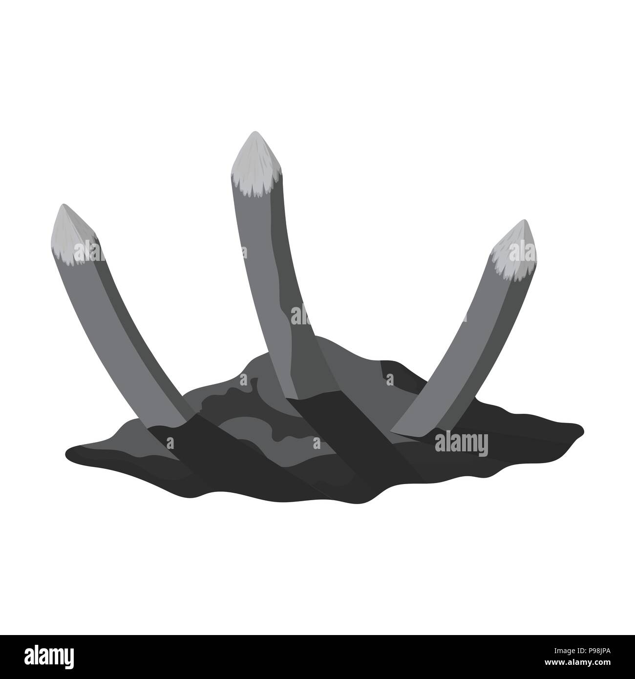 Stakes In The Ground Stock Vector Images - Alamy