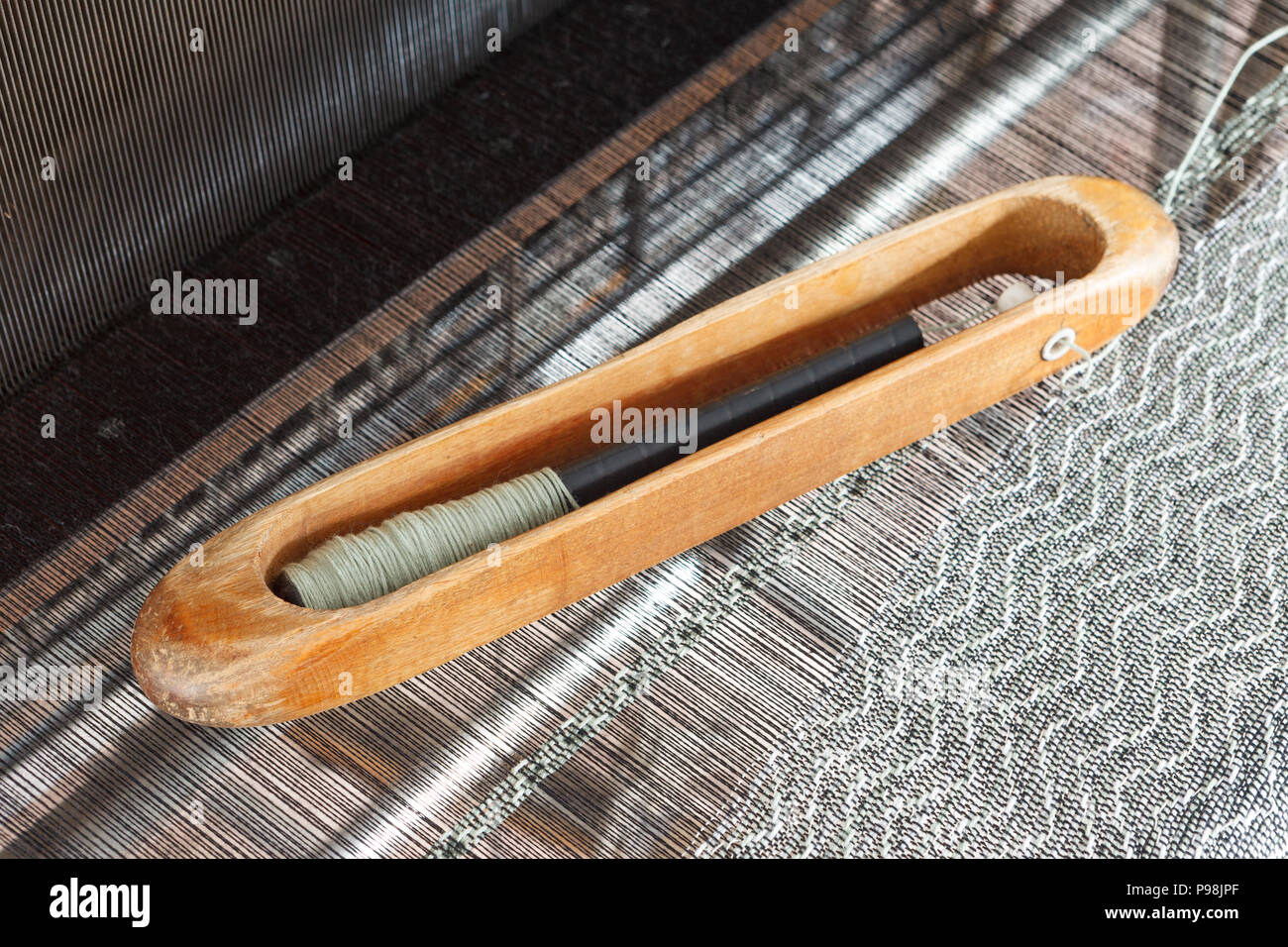 Vintage loom vertical hi-res stock photography and images - Alamy