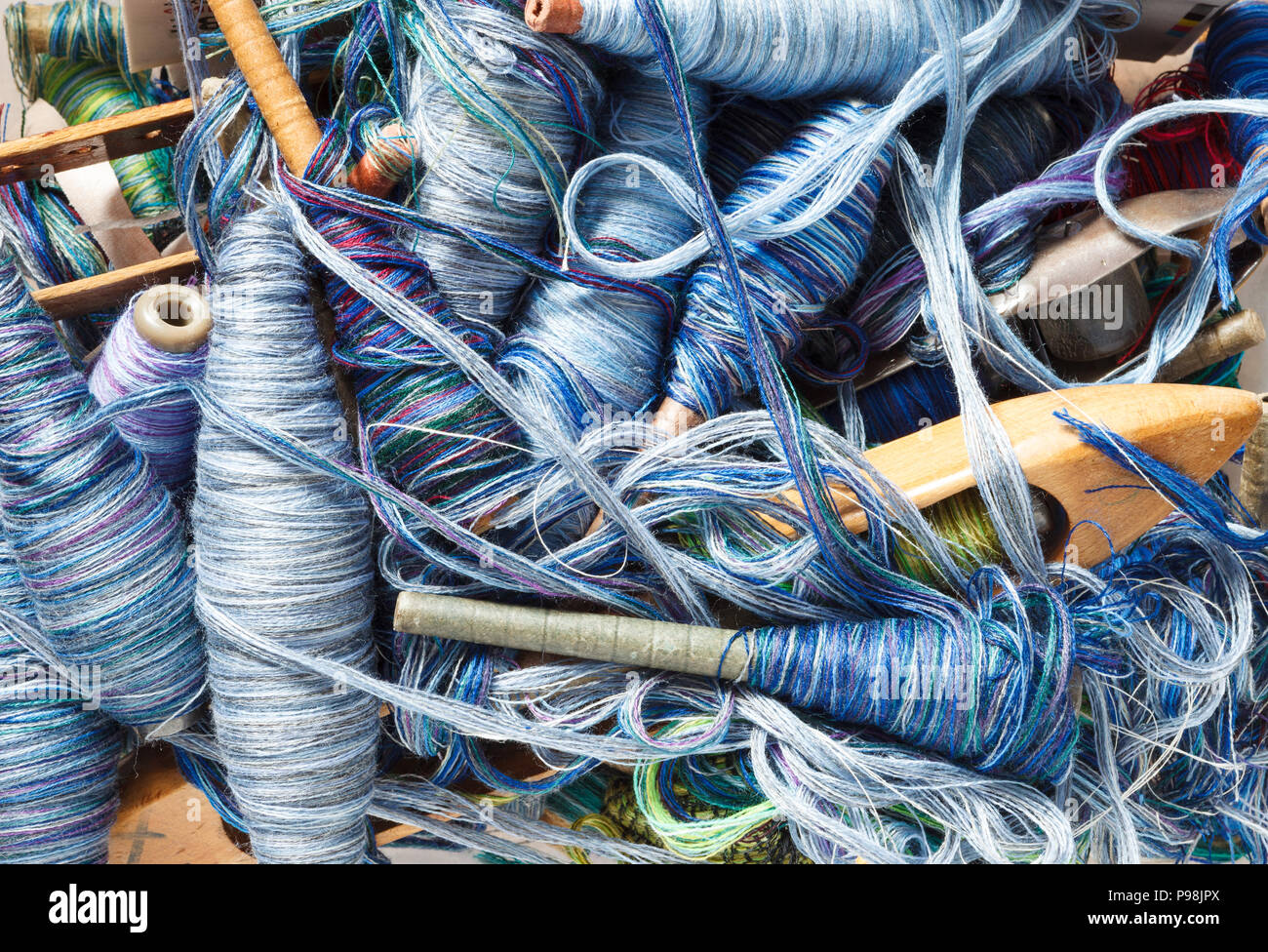 Vintage loom vertical hi-res stock photography and images - Alamy