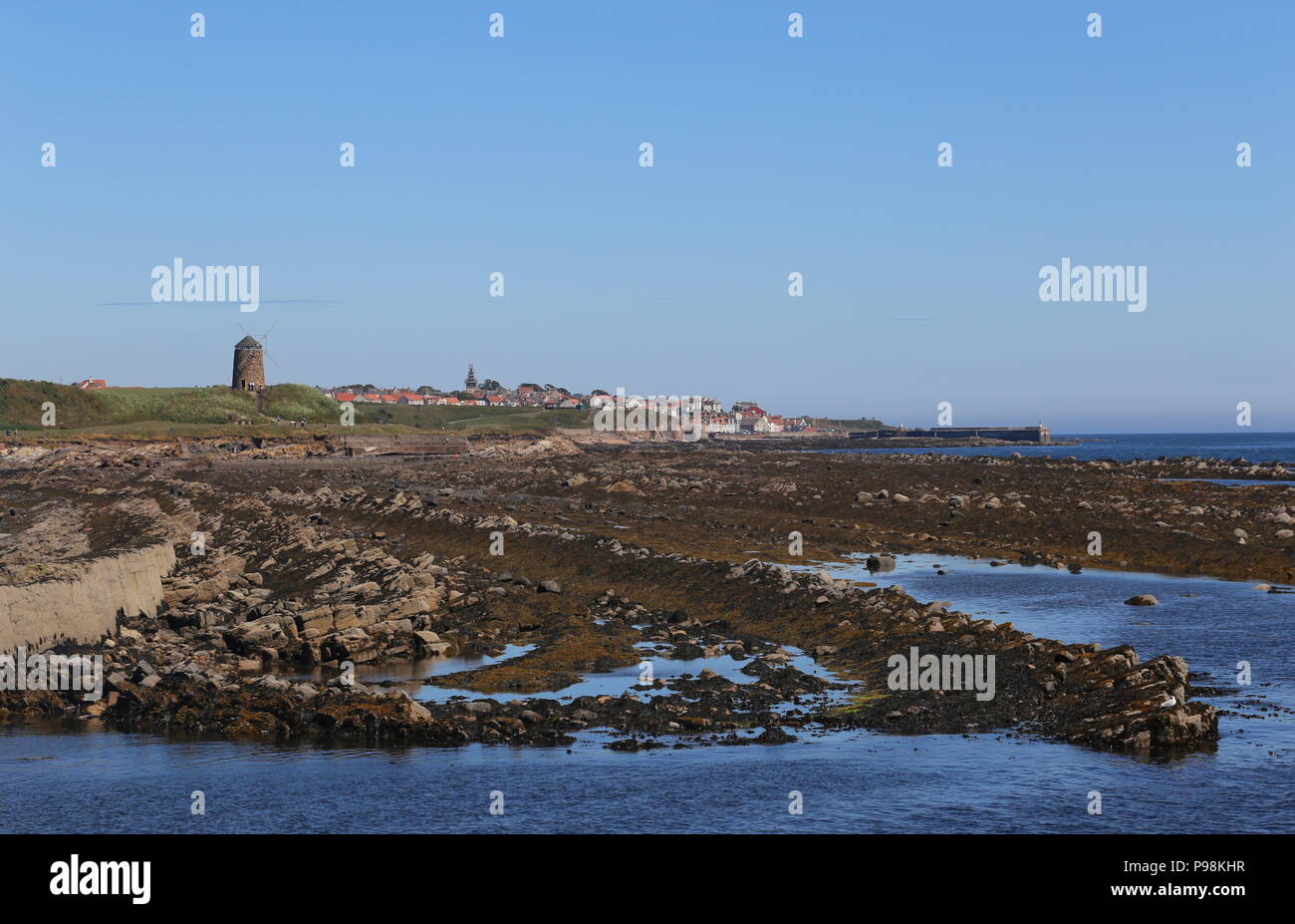 St Monans waterfront Fife Scotland July 2018 Stock Photo - Alamy