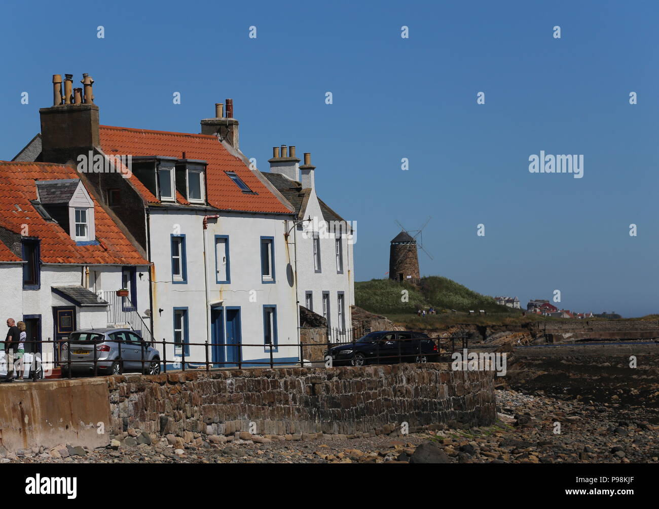 St Monans waterfront Fife Scotland July 2018 Stock Photo - Alamy