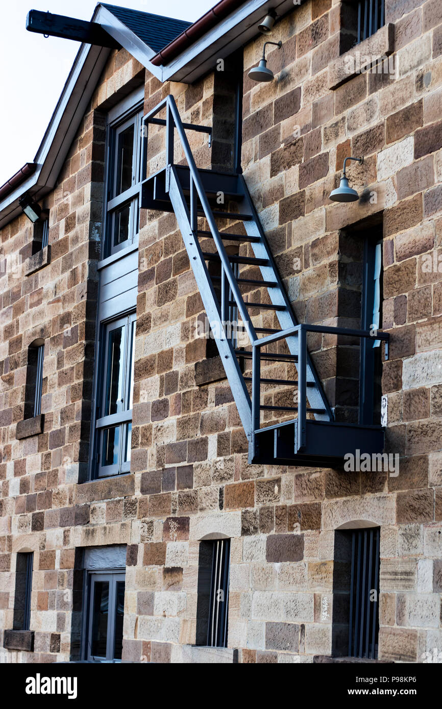 Fire escape building architecture hi-res stock photography and images ...