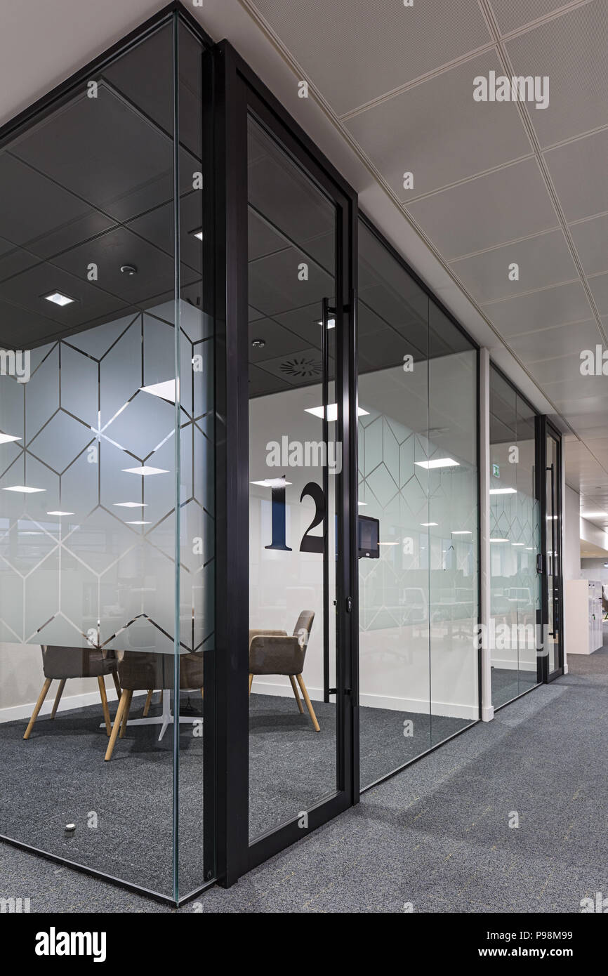 Office partitioning in a modern office at More London Stock Photo - Alamy