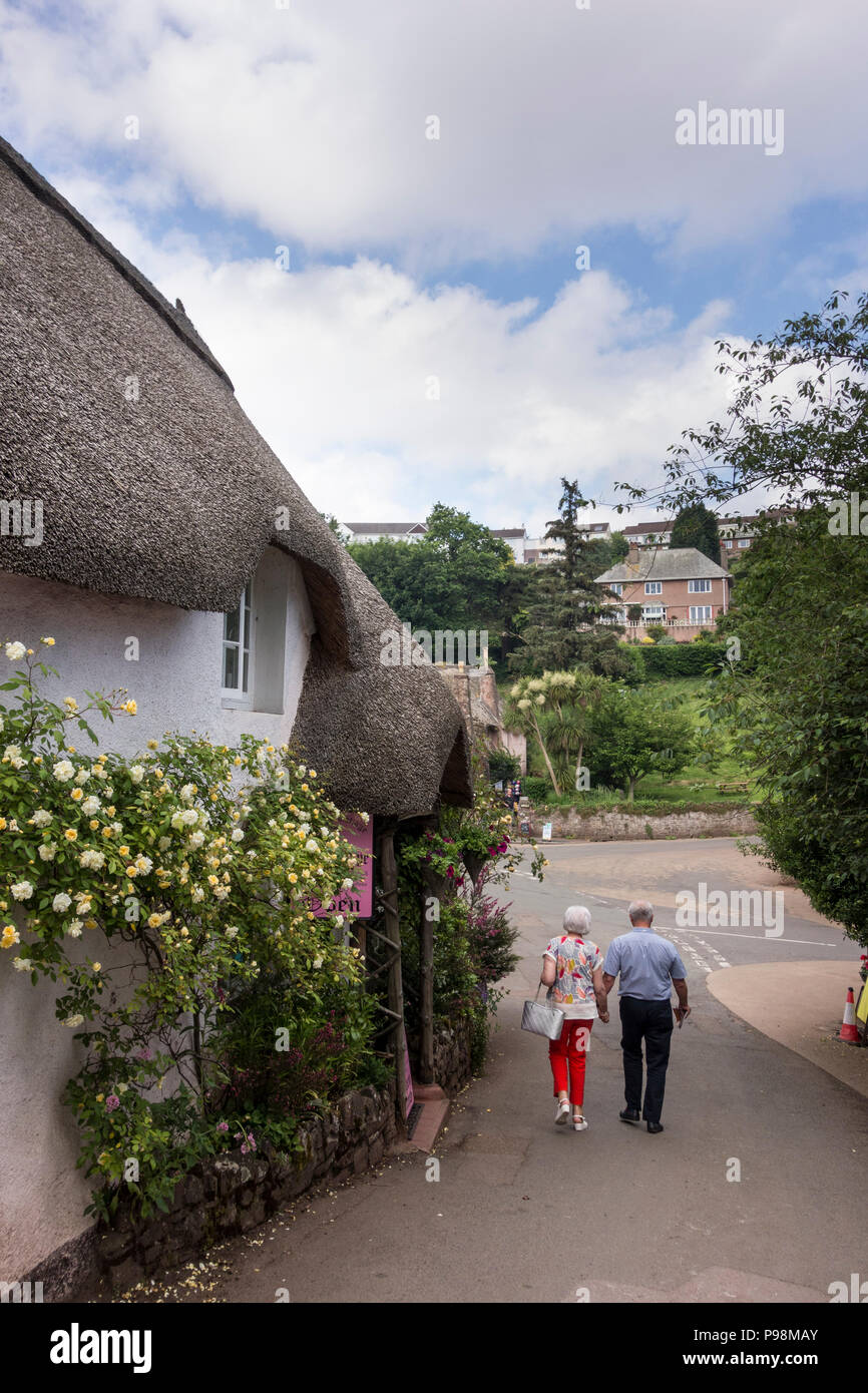 Tourists in Cockington Village, Torquay, Devon, UK Stock Photo - Alamy Tourists in Cockington Village, Torquay, Devon, UK Stock Photo - Alamy