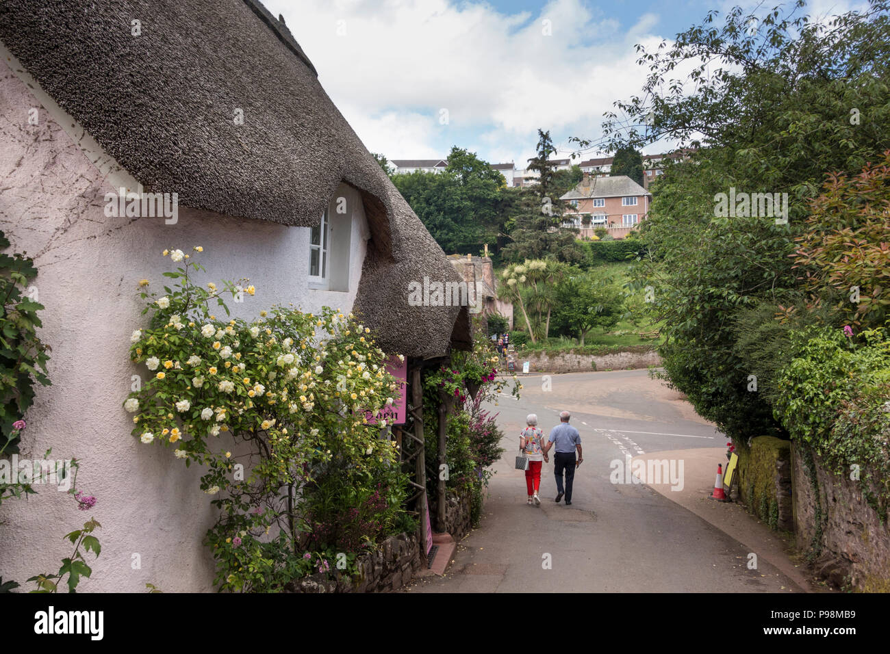 Tourists in Cockington Village, Torquay, Devon, UK Stock Photo - Alamy Tourists in Cockington Village, Torquay, Devon, UK Stock Photo - Alamy