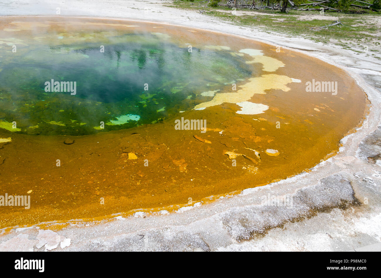 Yellowstone geiser hot hi-res stock photography and images - Alamy