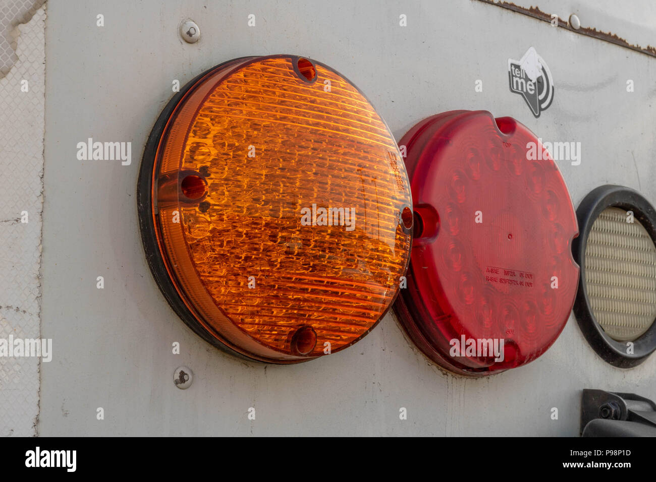 Lights on back of bus hi-res stock photography and images - Alamy