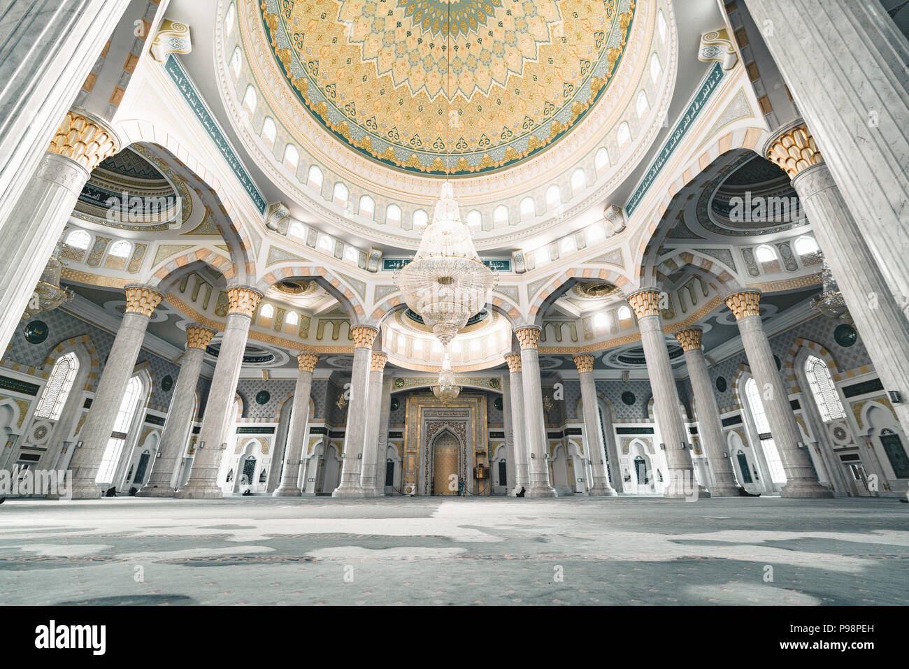 Central mosque kazakhstan hi-res stock photography and images - Alamy