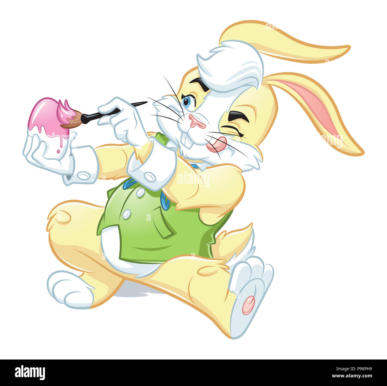 Cute fairy painting Cut Out Stock Images & Pictures - Alamy