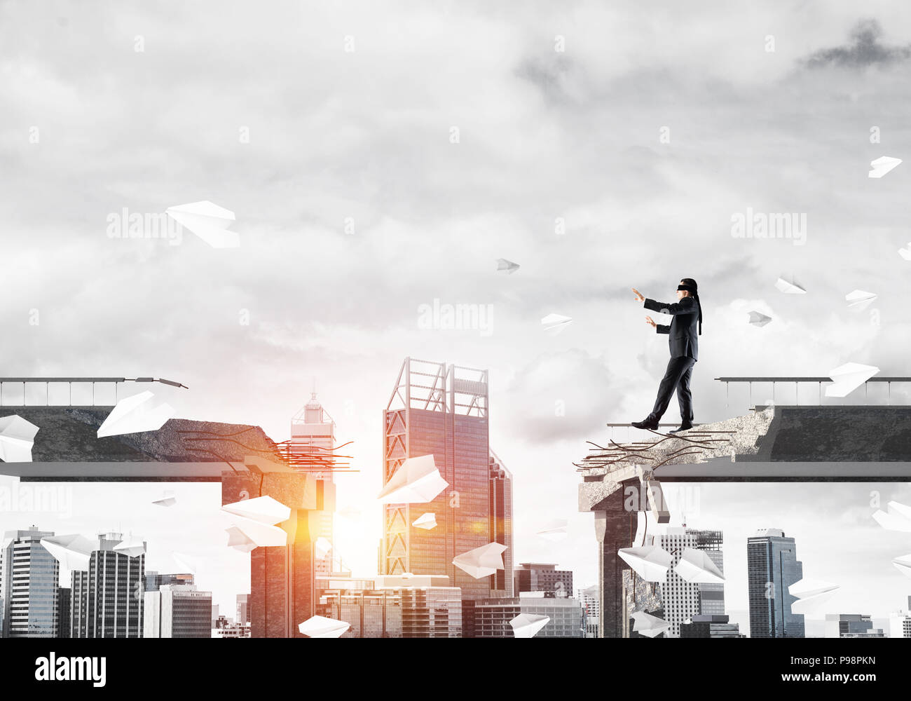 Hidden risks and dangers concept Stock Photo - Alamy