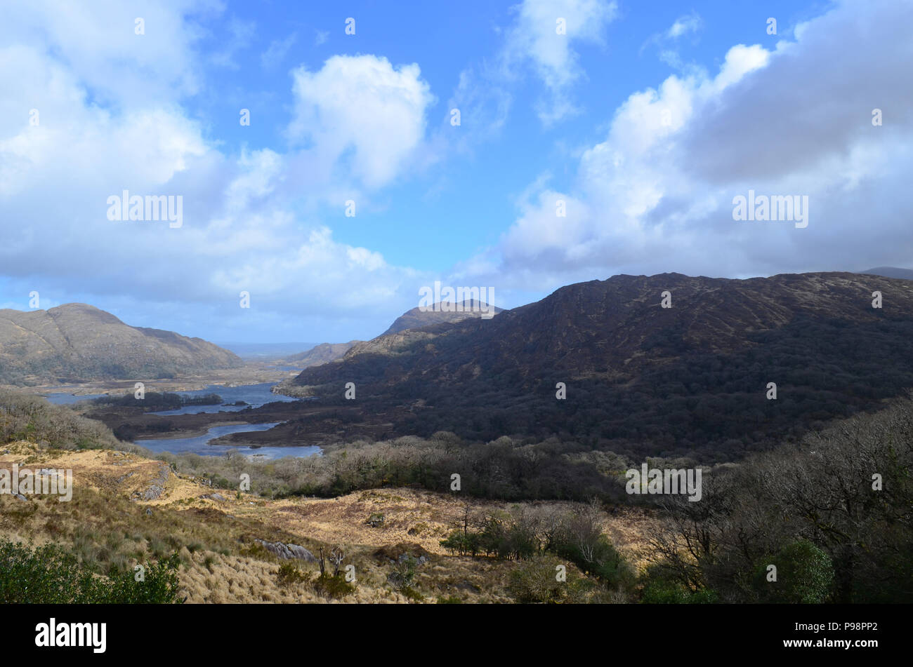 Ireland's scenic Ladies View on the Ring of Kerry Stock Photo - Alamy