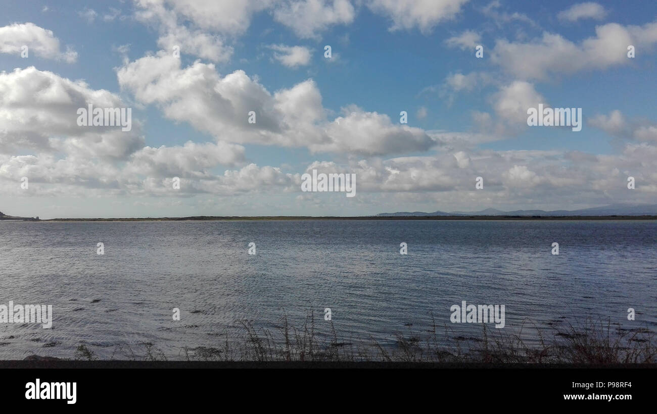 Beach view at Sutton Stock Photo - Alamy