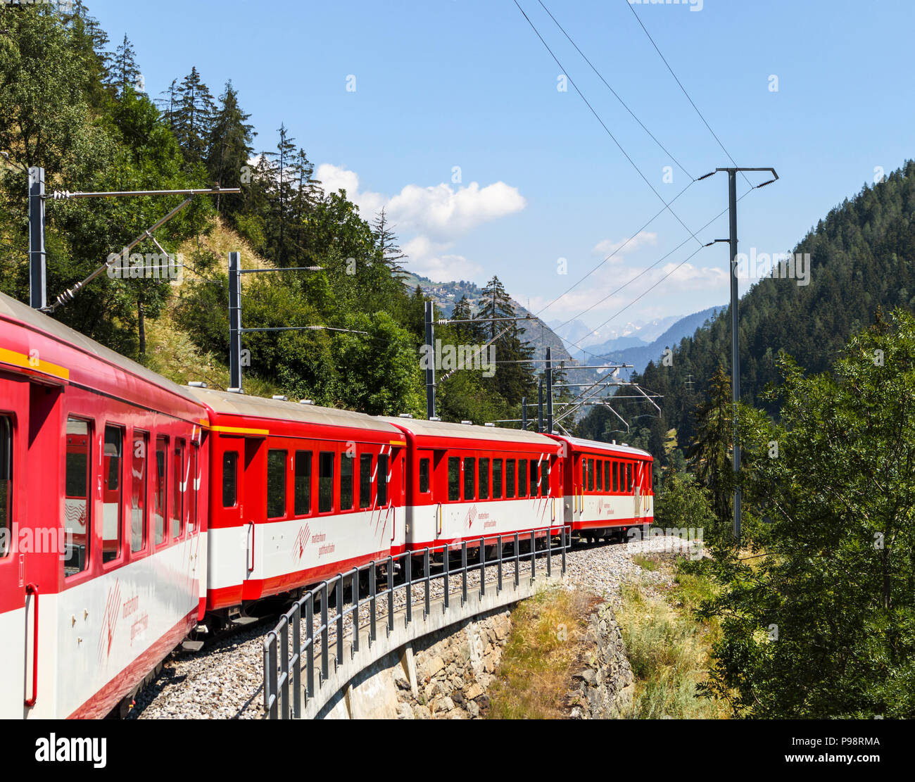Europe switzerland valais zermatt alps matterhorn sunshine High ...