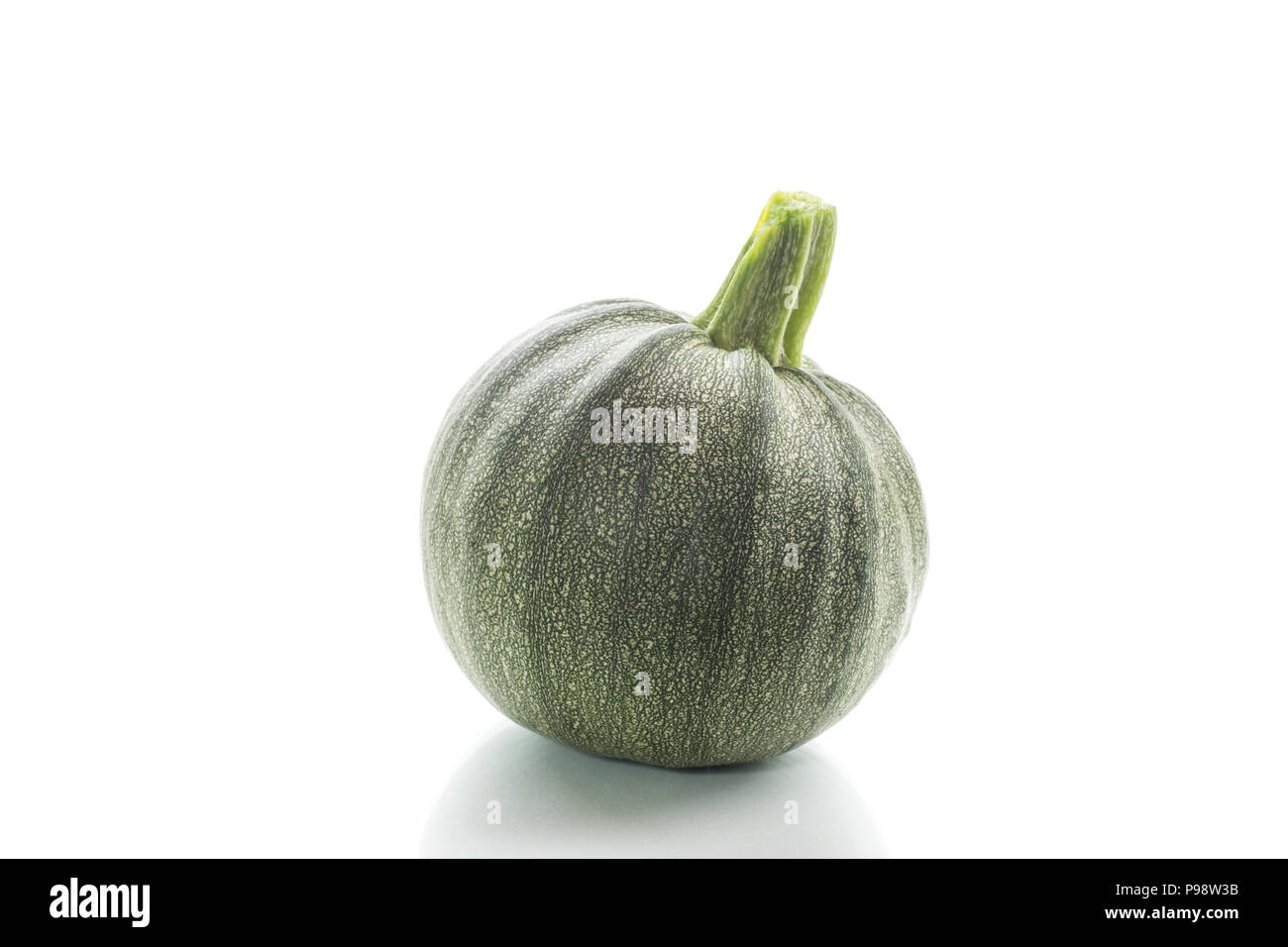 round zucchini on white background Stock Photo - Alamy
