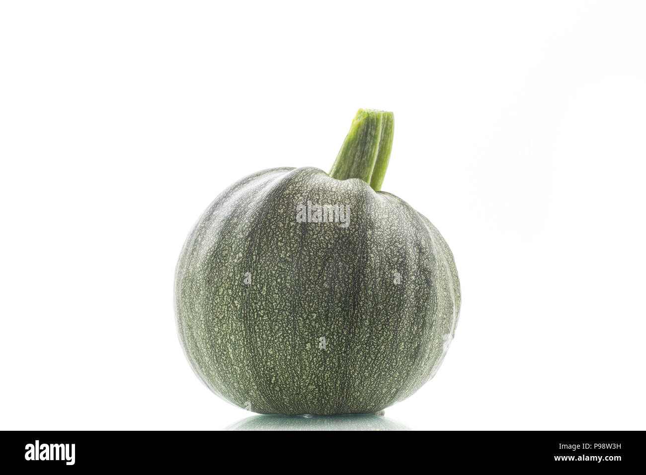 round zucchini on white background Stock Photo - Alamy