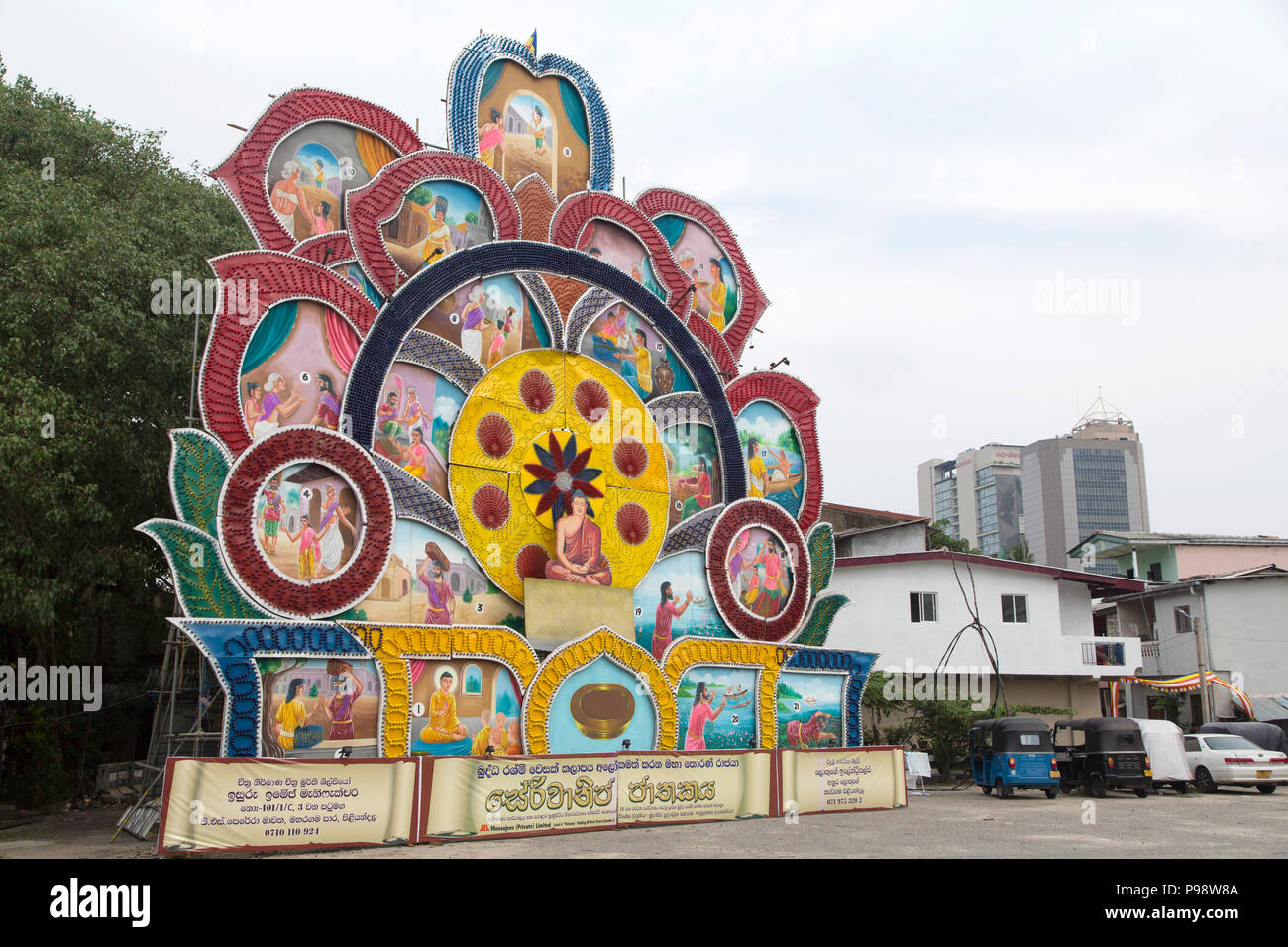 Vesak thoran hi-res stock photography and images - Alamy