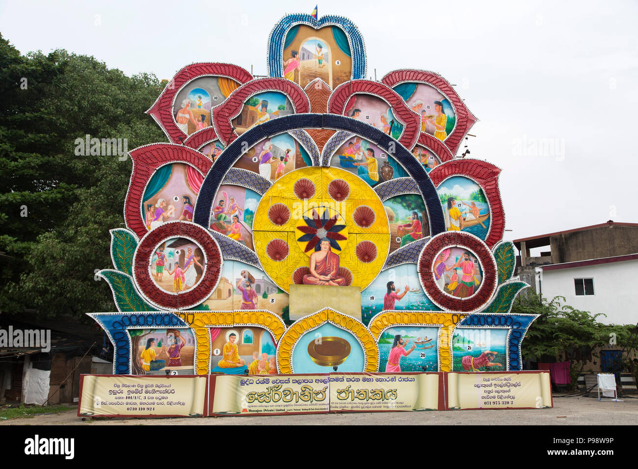 Vesak festival hi-res stock photography and images - Alamy