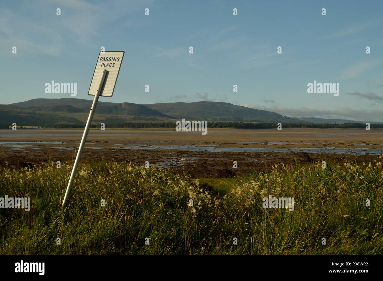 Passing place sign hi-res stock photography and images - Alamy