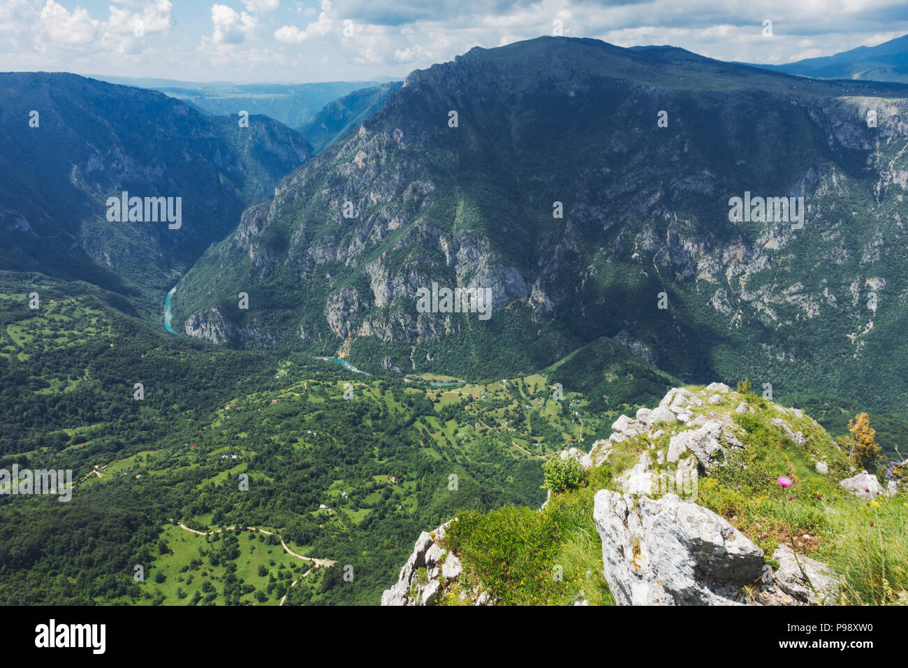 Tara river canyon hi-res stock photography and images - Alamy
