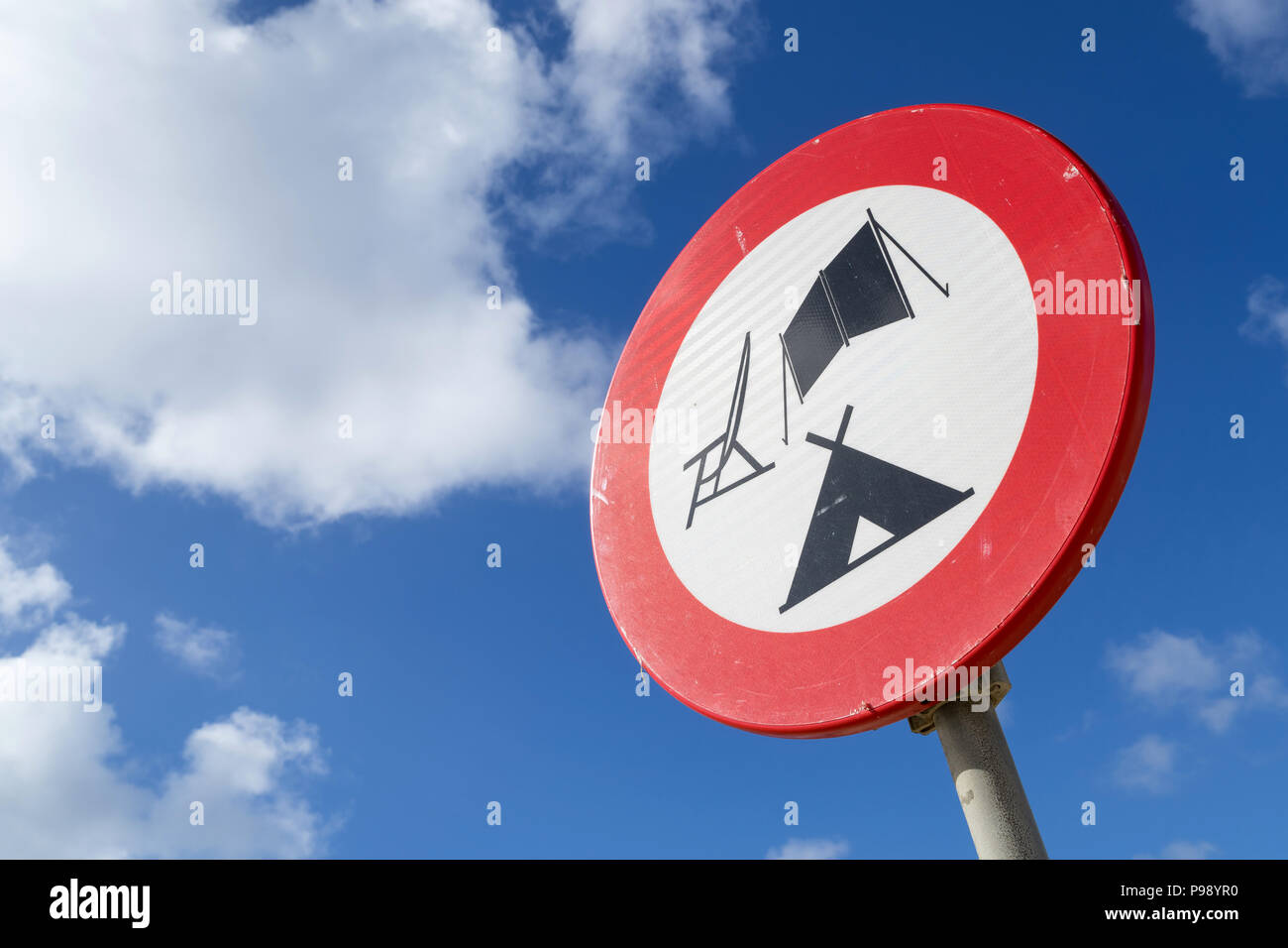 Prohibited items sign hi-res stock photography and images - Alamy