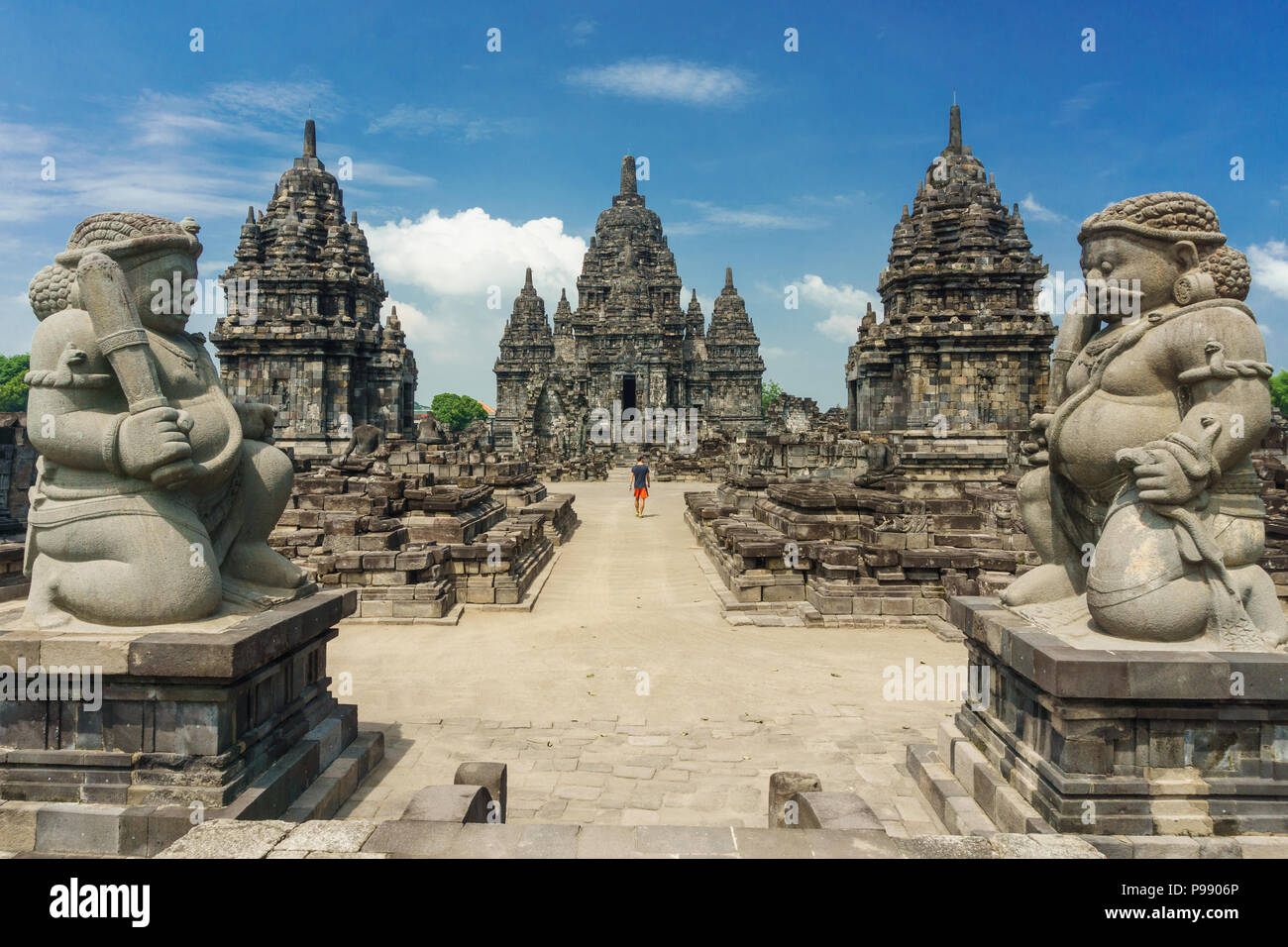 Sewu temple - Candi Sewu, eighth century Mahayana Buddhist temple located 800 meters north of ...
