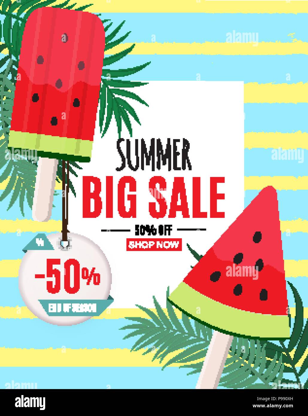 Summer end voucher Stock Vector Images - Alamy