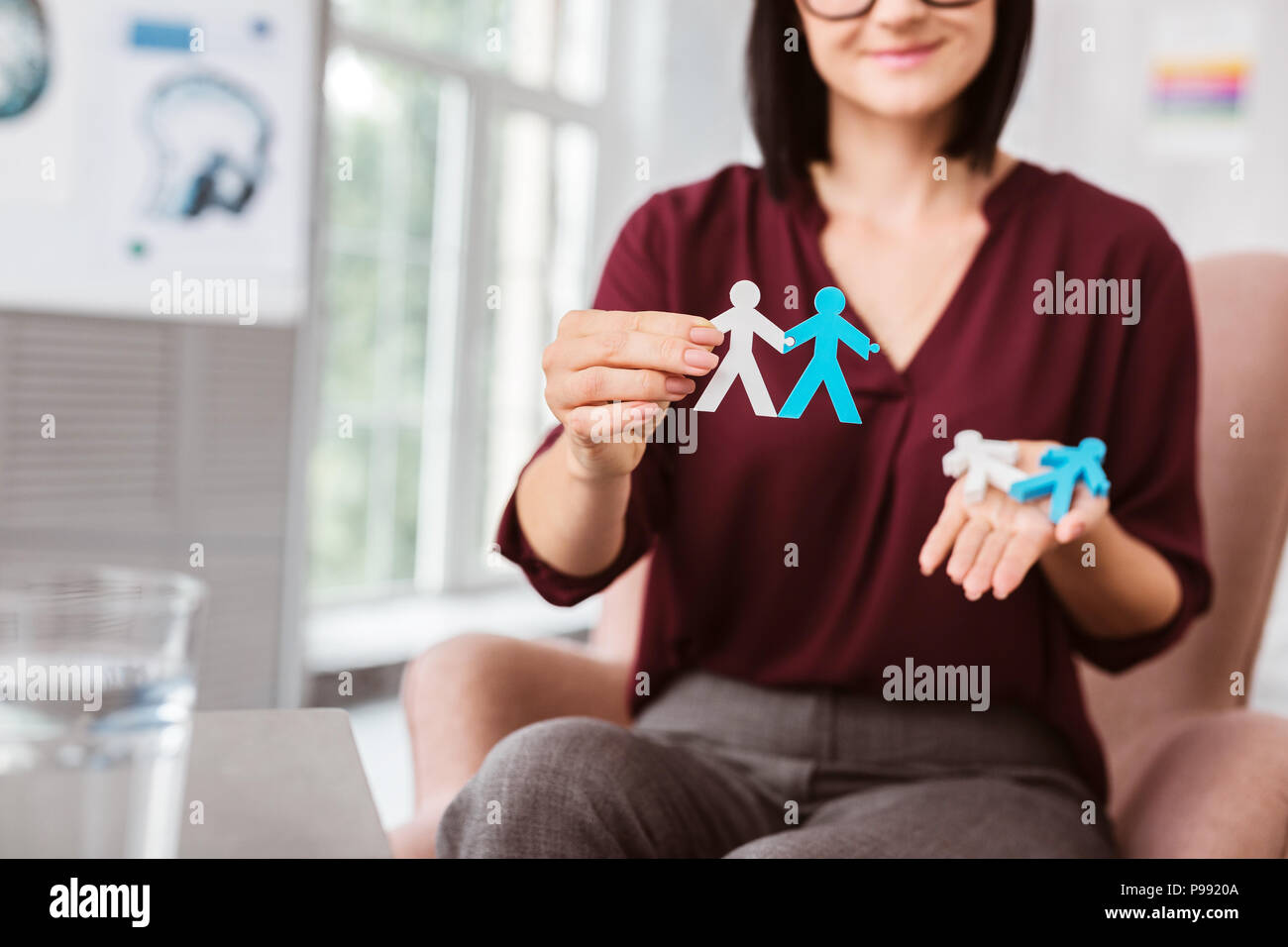Conducting a session hi-res stock photography and images - Alamy