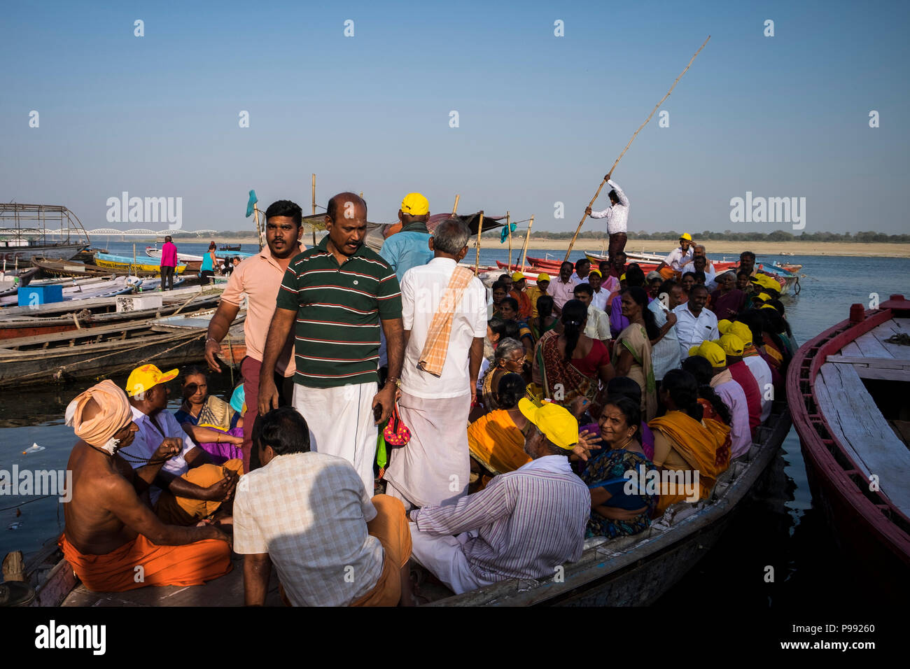 Transporting ganges water hi-res stock photography and images - Alamy