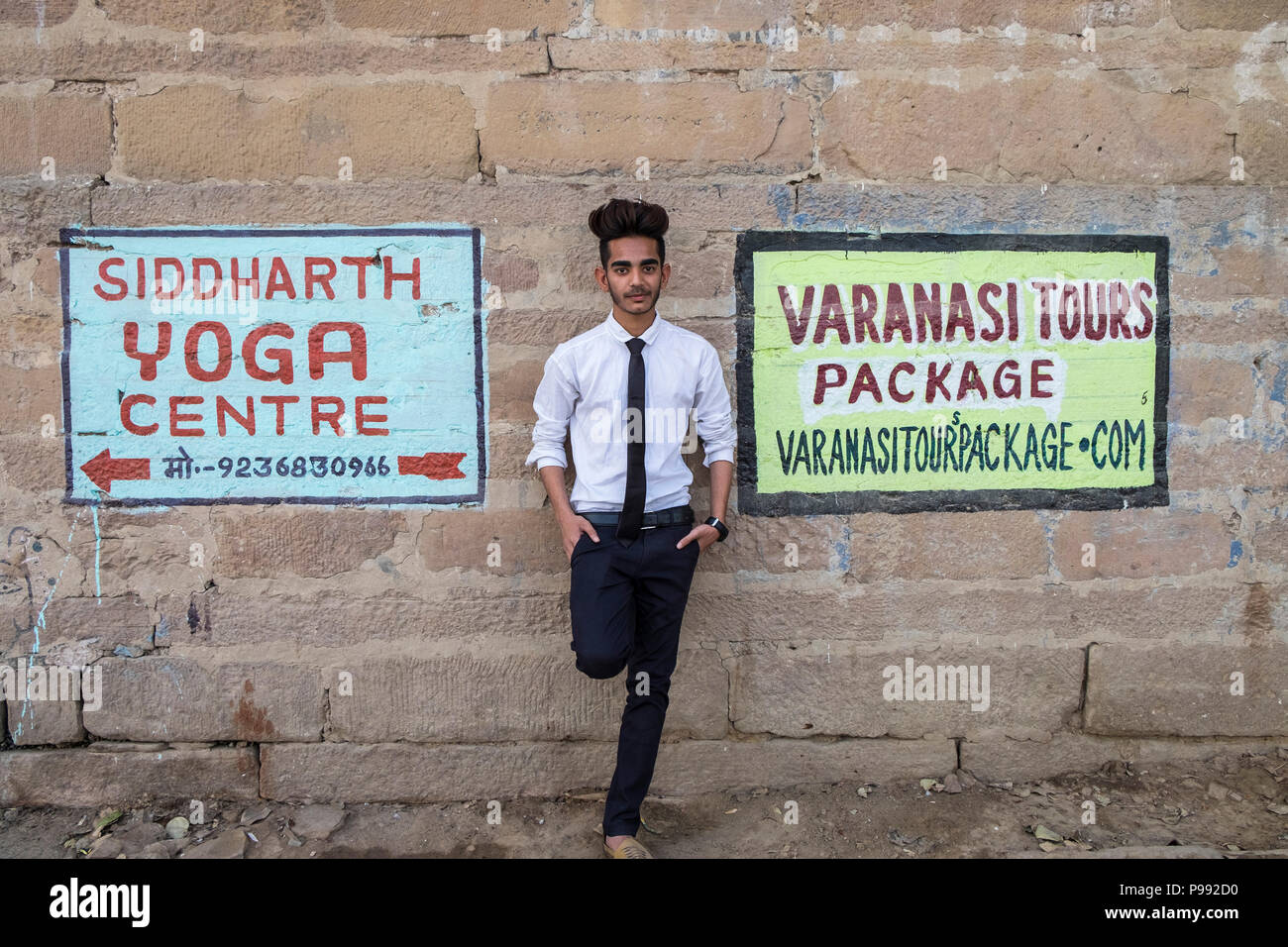 Portraits of varanasi hi-res stock photography and images - Alamy