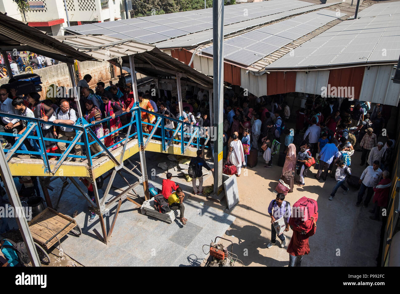 Varanasi railway station hi-res stock photography and images - Alamy