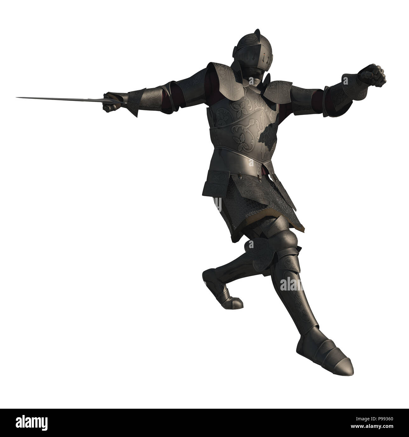 Knight fighting hi-res stock photography and images - Alamy