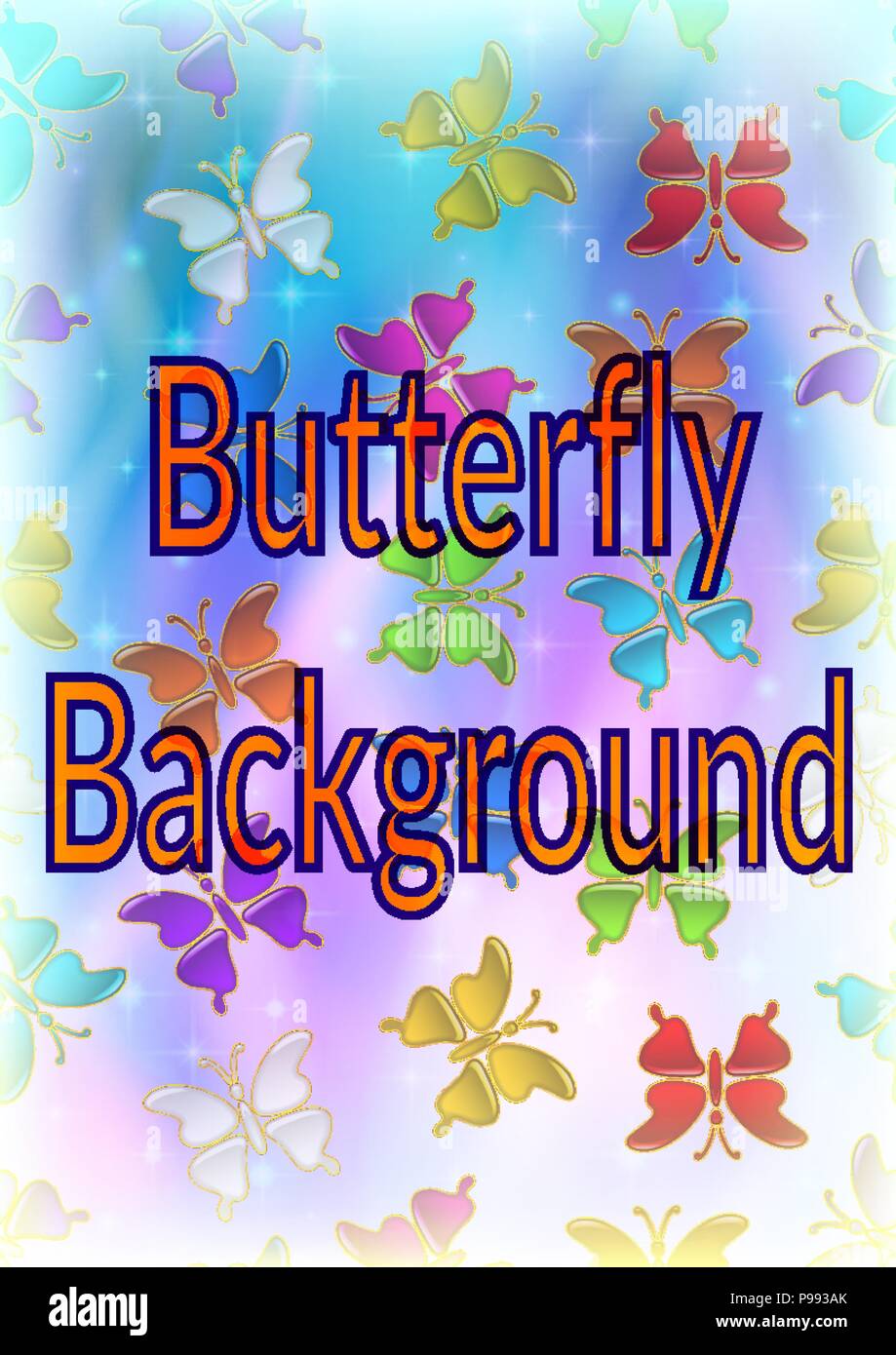 Butterfly heaven Stock Vector Images - Alamy