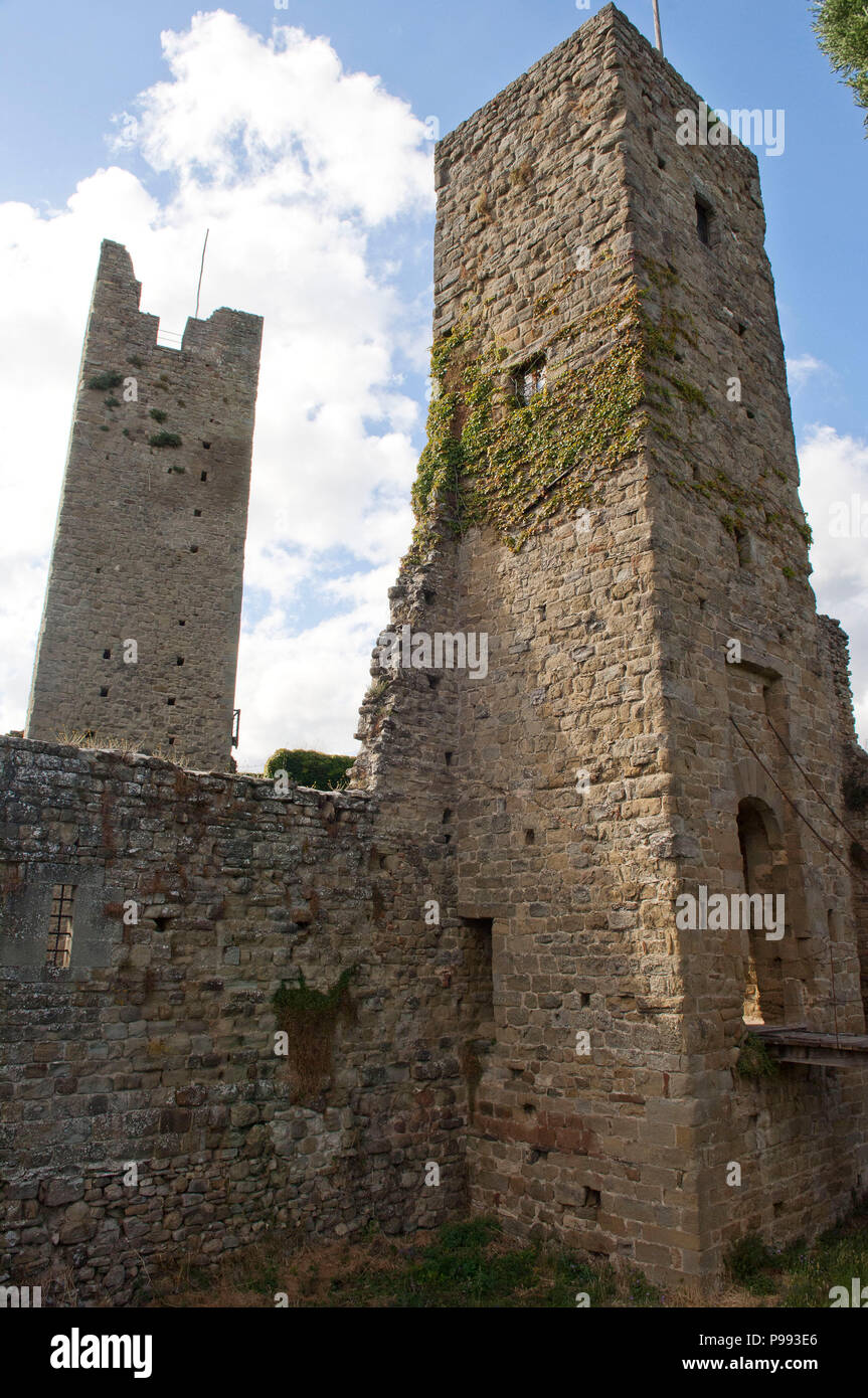 Castle of romena in casentino hi-res stock photography and images - Alamy