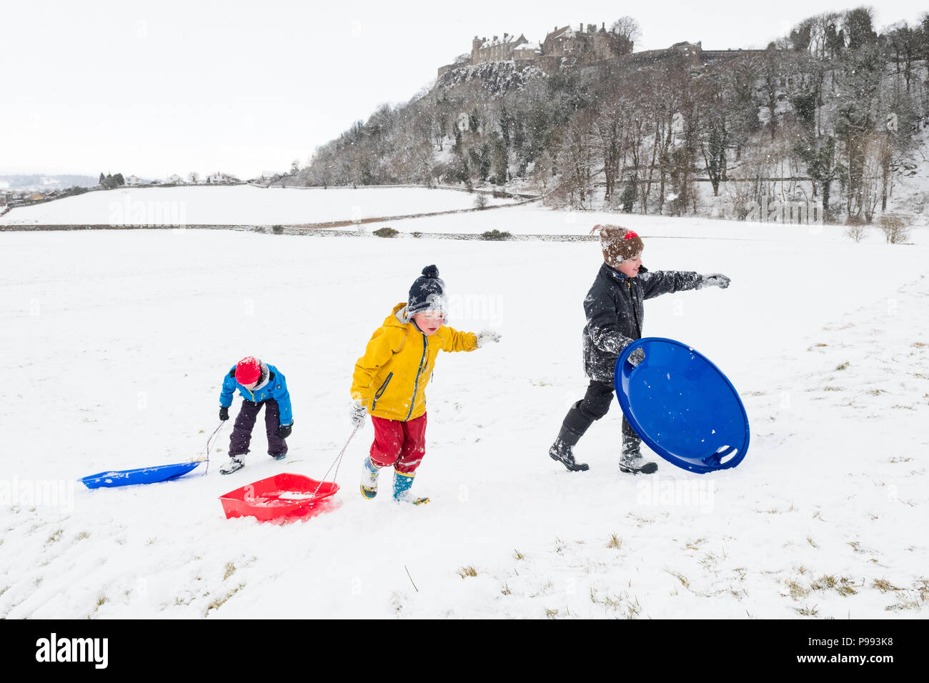 Sledging hi-res stock photography and images - Alamy
