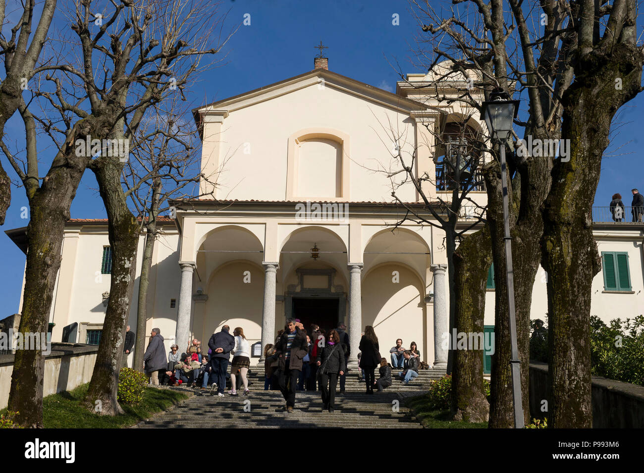 Italy,Lombardy,Montevecchia,Santuario della Beata Vergine del Carmelo ...