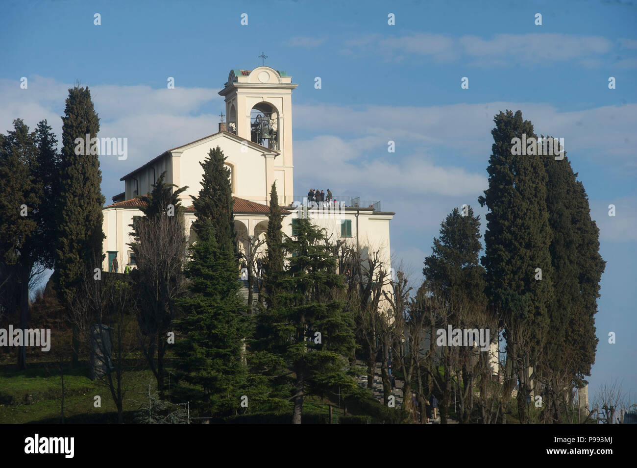 Italy,Lombardy,Montevecchia,Santuario della Beata Vergine del Carmelo ...