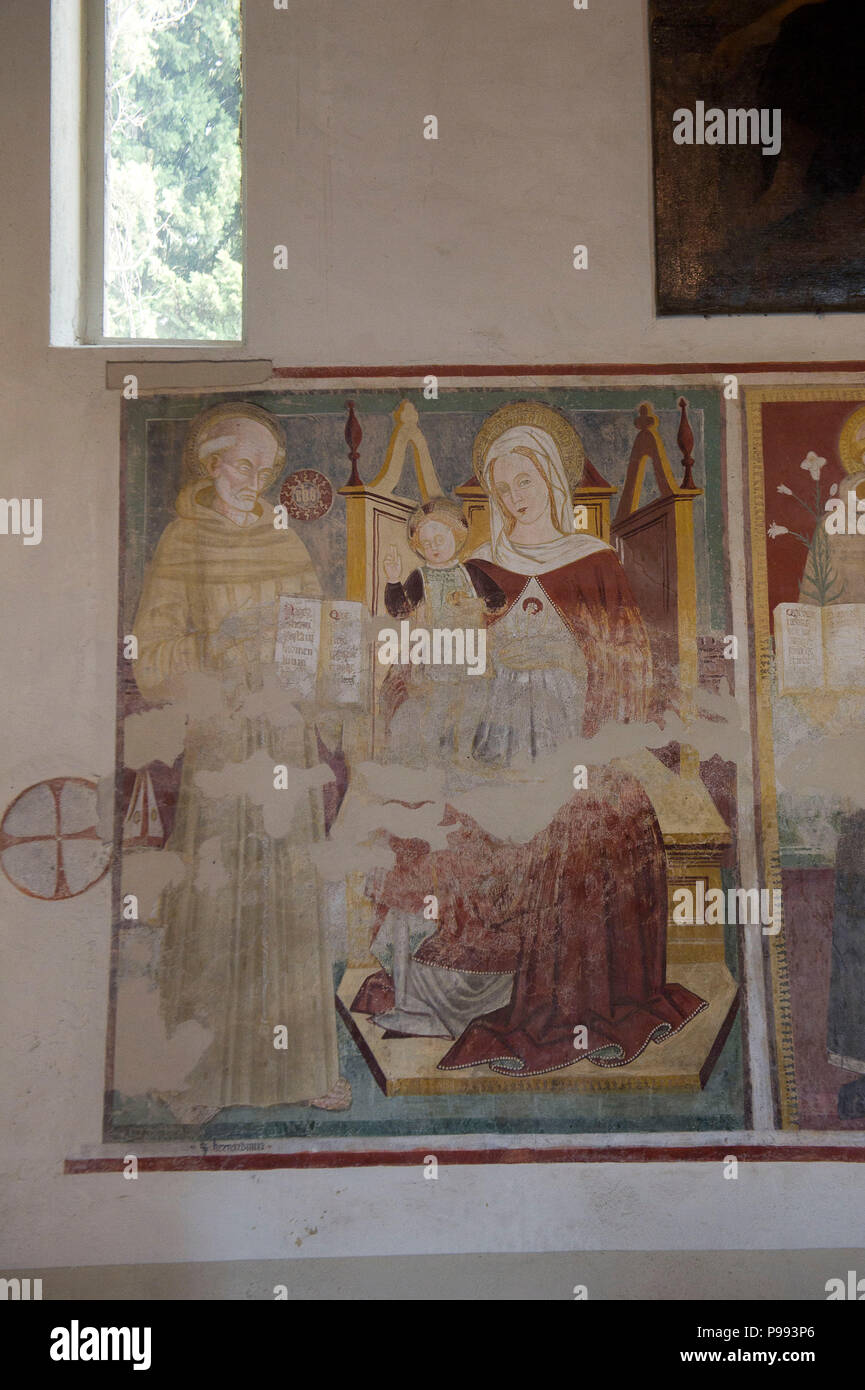 14th century italian frescoes hi-res stock photography and images - Alamy