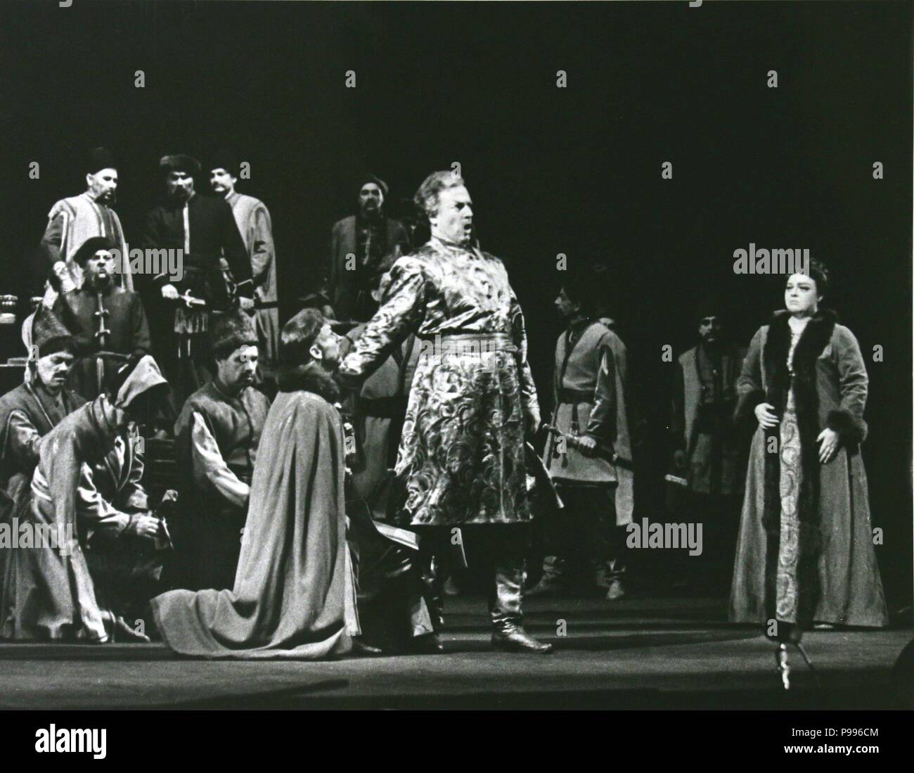 Scene from the Opera Mazeppa by Pyotr Tchaikovsky. Museum: Bolshoi ...